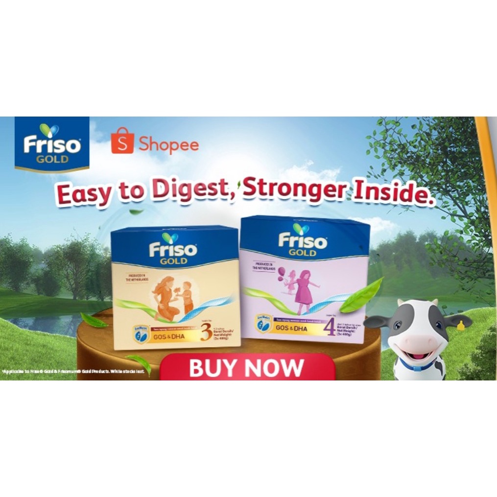 (Foc gift) $21.56Nett with voucher! [FRISO] Stage 3 and Stage 4 1.2kg ...