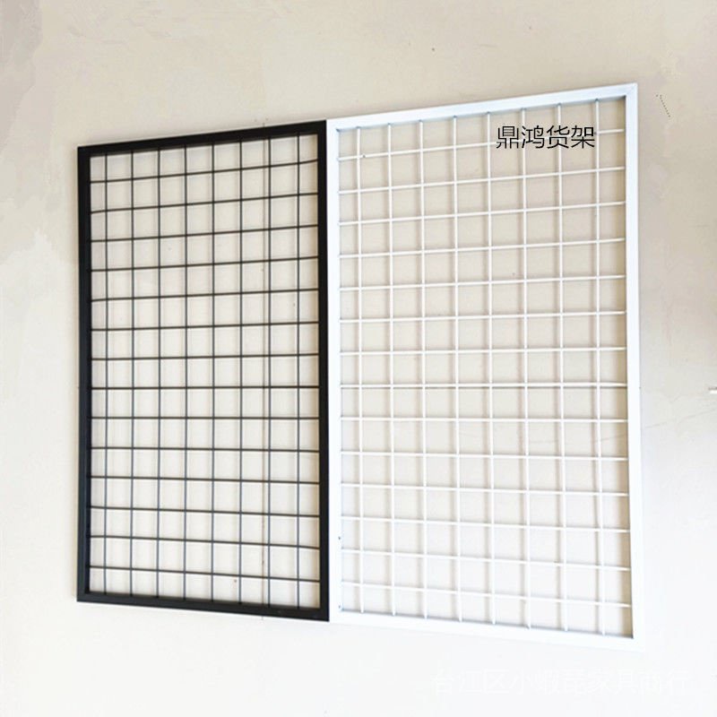 Iron Net Plaid with Frame Mesh Plate Hook Wall Thickening Iron Net ...