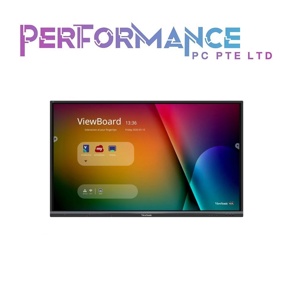 ViewSonic IFP6550-3 ViewBoard 65" 4K Interactive Display (3 YEARS WARRANTY BY KAIRA TECHOLOGY ...