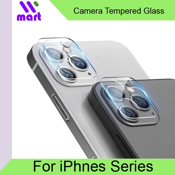 Camera Protector Tempered Glass for iPhone 16 Pro Max, 15, 14 Plus, 13 Pro Max, 13 Mini, 12 Pro ...