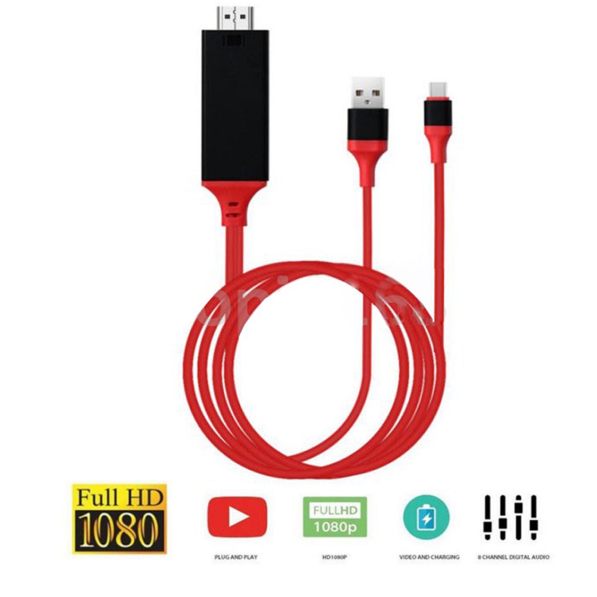 USB3.1 Type C to Hdmi Cable Adapter Converter Ultra HD 1080P 4k ...