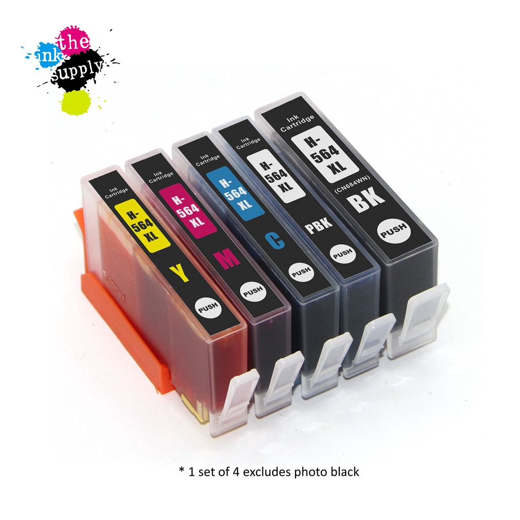 theinksupply Compatible HP 564/564XL Printer Ink Cartridge for DeskJet ...