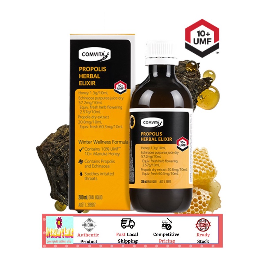 Comvita Propolis Elixir with Echinacea 200ml | Shopee Singapore