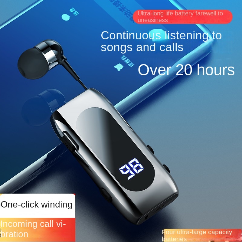 [Ready Stock Fast Shipping Lavalier Bluetooth earphone K55 Wireless ...