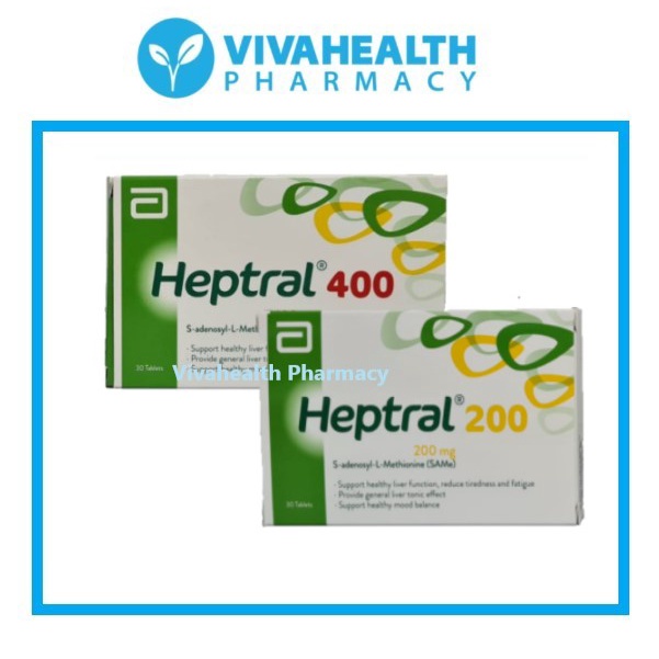 *Bundle Promo* Heptral Tablets 200mg/400mg 30s -Support Healthy Liver ...