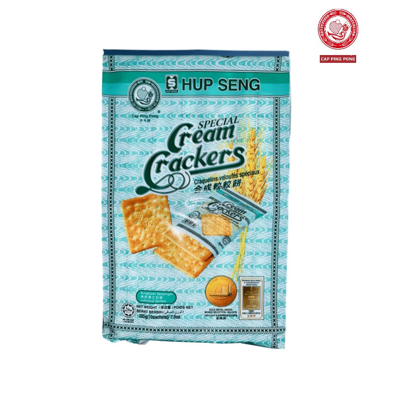 HUP SENG SPECIAL CREAM CRACKER-225g(10sachets) | Shopee Singapore