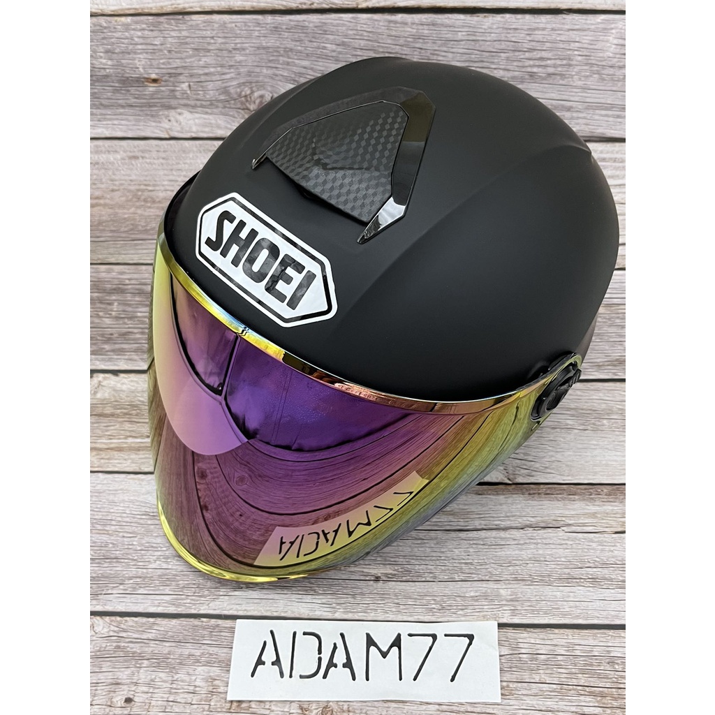 Shoei STICKER Helmet siap visor rainbow / Helmet Bajet 2024 | Shopee ...