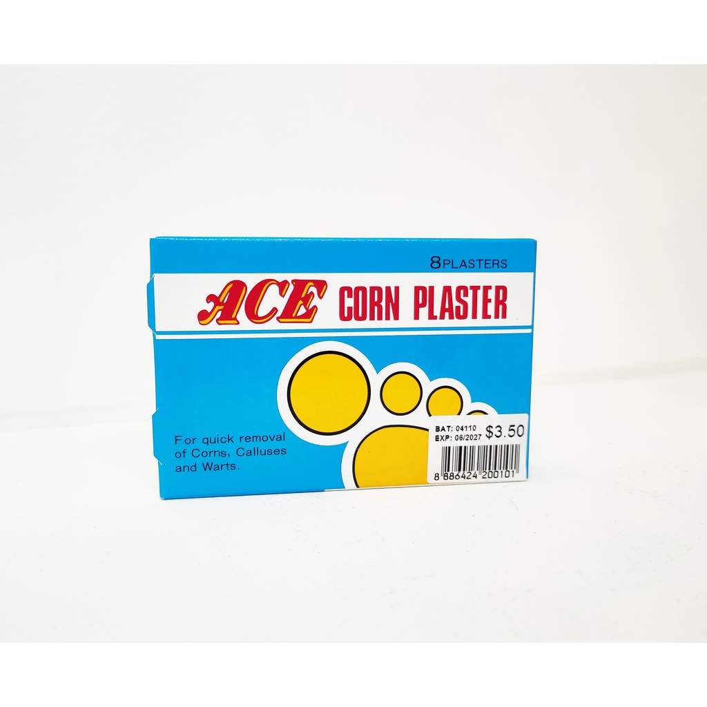 ACE Corn Plaster 8 Plasters Included For quick removal of Corns ...