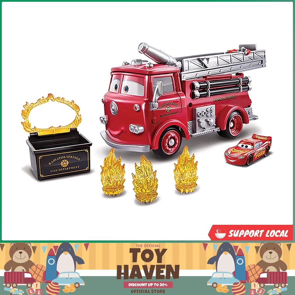 [sgstock] Disney Pixar Cars Stunt & Splash Red with Exclusive Color ...