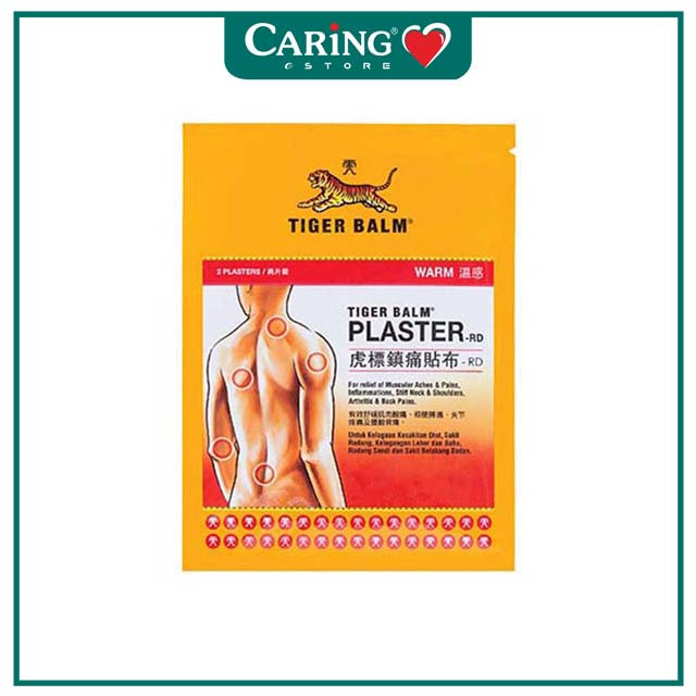 TIGER BALM MED PLASTER WARM LARGE 2S | Shopee Singapore