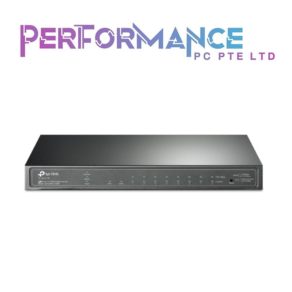 TP-Link TL-SG2210P V3, Jetstream 8 Port Gigabit Smart Managed PoE ...