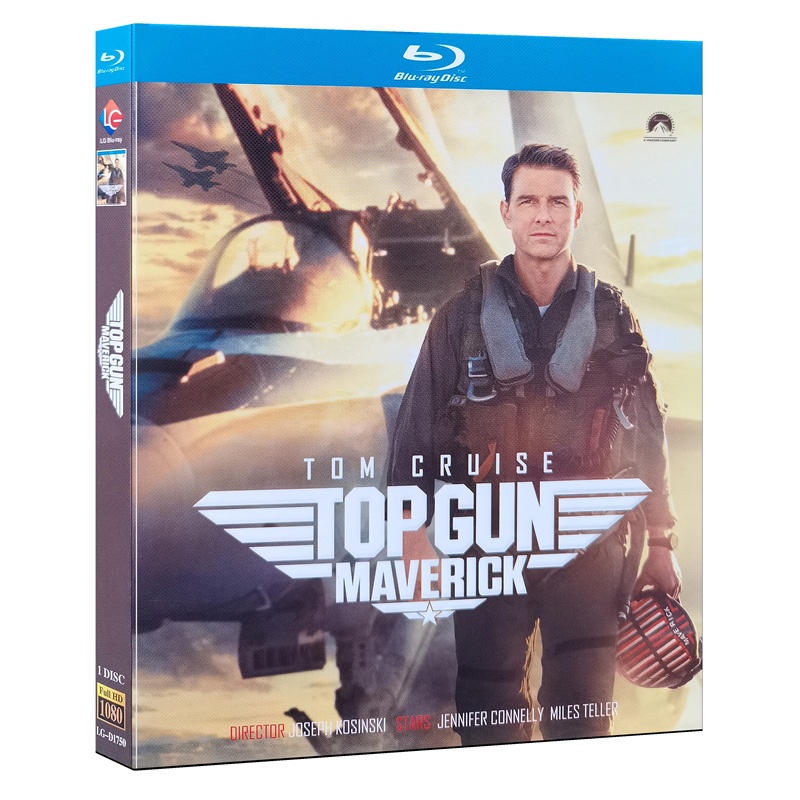 Blu-Ray Movie / Top Gun 2 / Top Gun Maverick / 1080P Boxed Tom Cruise ...