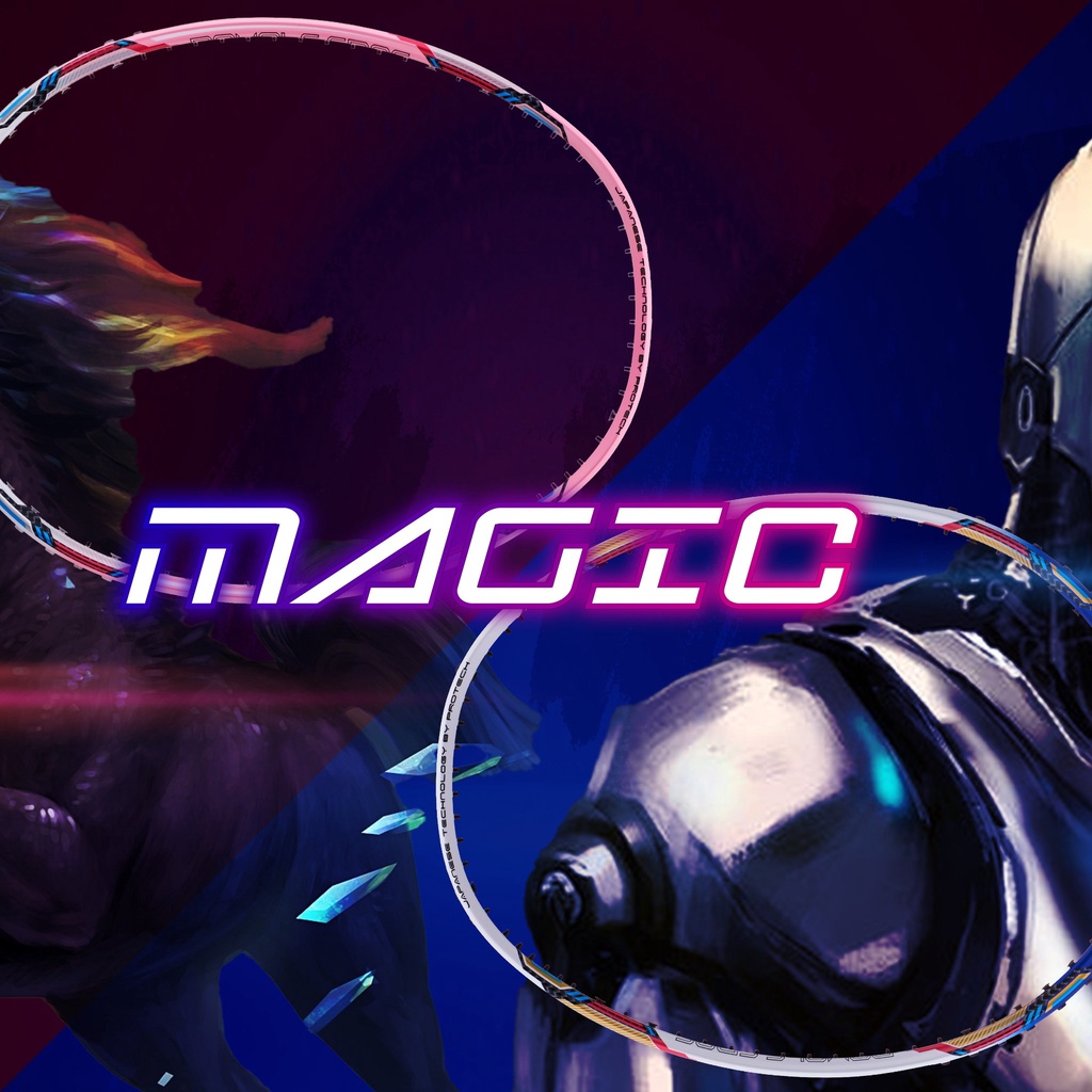 Protech Magic Unicorn (No String) Badminton Racket (1 pcs) | Shopee ...