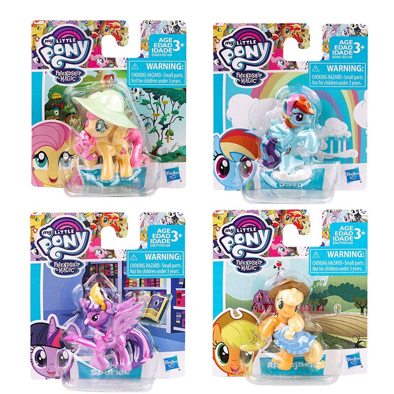 Hasbro My Little Pony Figuras Anime Mini Story Dolls Twilight Sparkle ...
