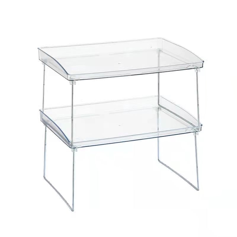 YOULITE Acrylic Book Shelf Shelving Bookshelf Desk Organiser Storage ...