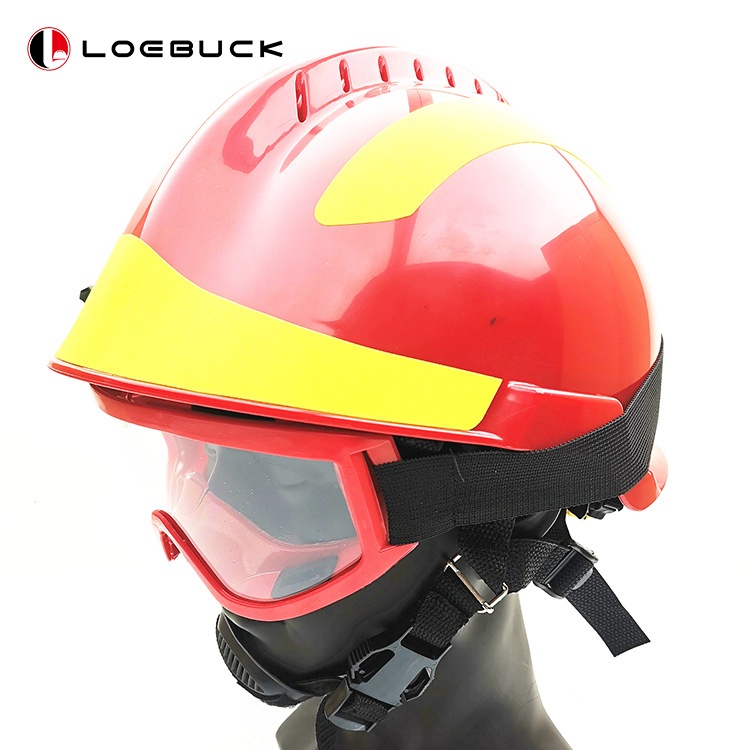 LOEBUCK F2 Rescue Helmet Firefighter Emergency Helmet Fire Protection ...