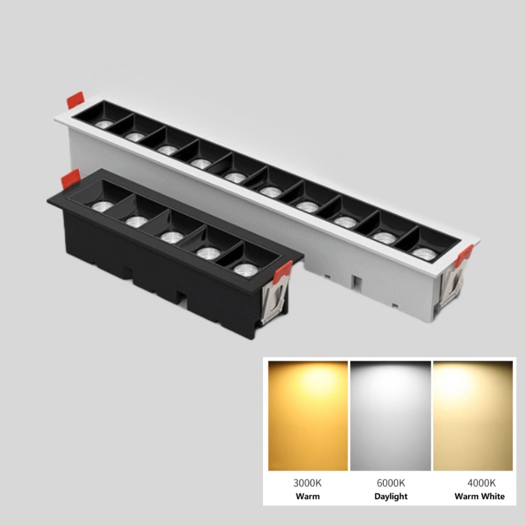 PLH Recessed Linear Lego Spot Light Living Room Bedroom Modern Design ...