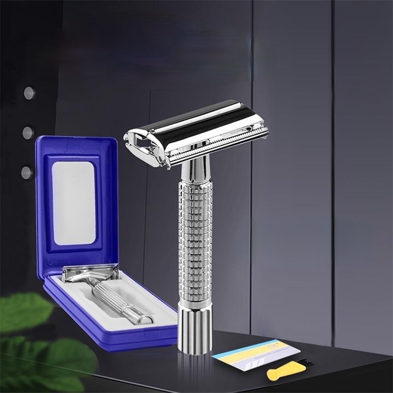Classic retro old-fashioned shaver/alloy material/double-sided manual ... Classic retro old-fashioned shaver/alloy material/double-sided manual ...
