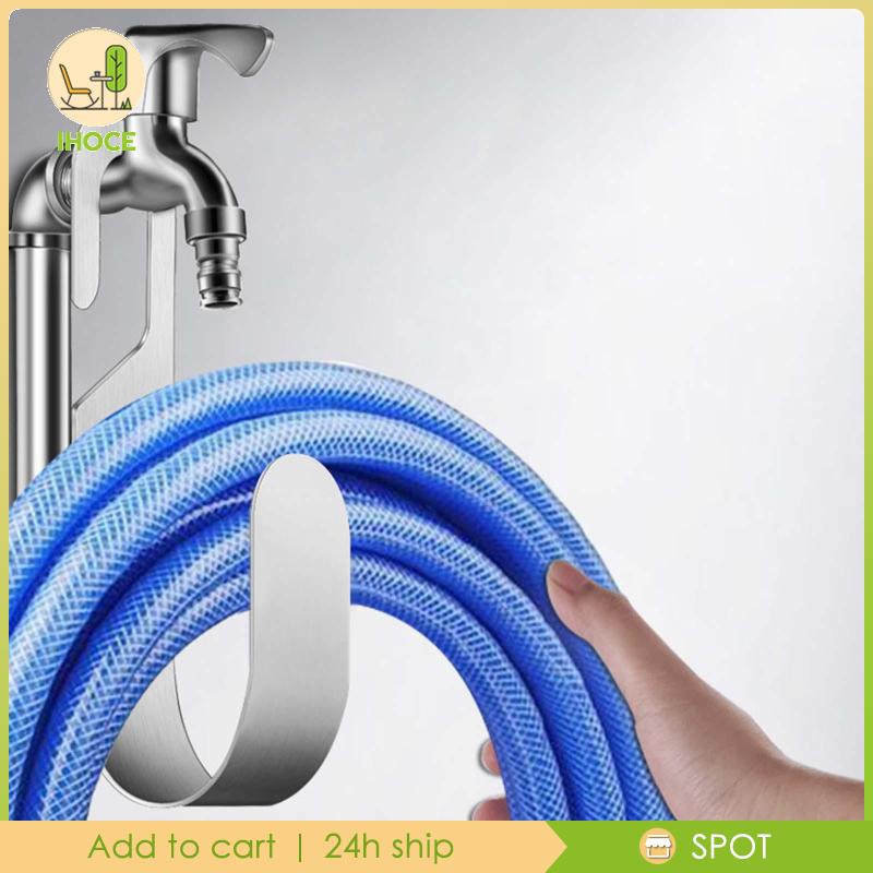 [Ihoce] Hose Holder Hook Pipe Reel Holder Water Hose Storage Hanger ...