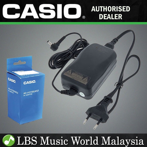 Casio AD-A12150LW 12 Watt Power Supply Adapter For Digital Piano Music ...