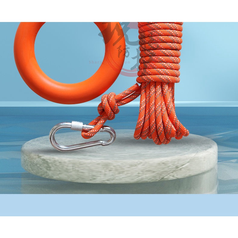 Floating Rope Lifeline Swimming Pool Reflective Floating Rope Life Buoy ...