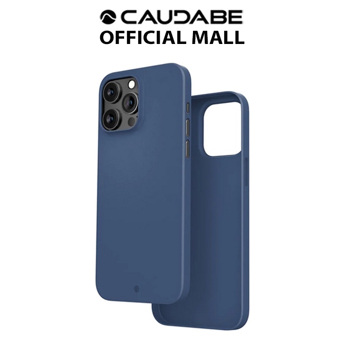 Caudabe Veil (Steel Blue) Phone Case for iPhone 14 Pro Max / iPhone 14 ...