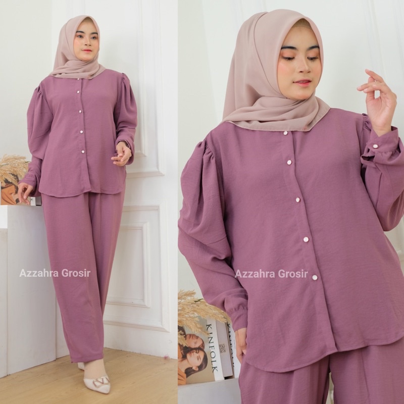 Zuini Set Ld112 - SetCel Crinkle Air Flow Jumbo Bigsize Oversize One ...