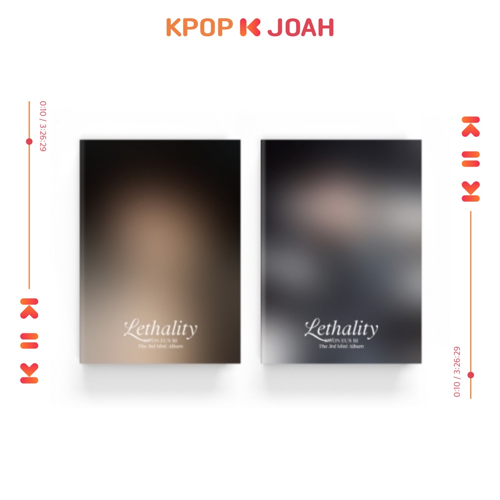 KWON EUNBI - Mini 3rd Album Lethality (PhotoBook ver.) | Shopee Singapore