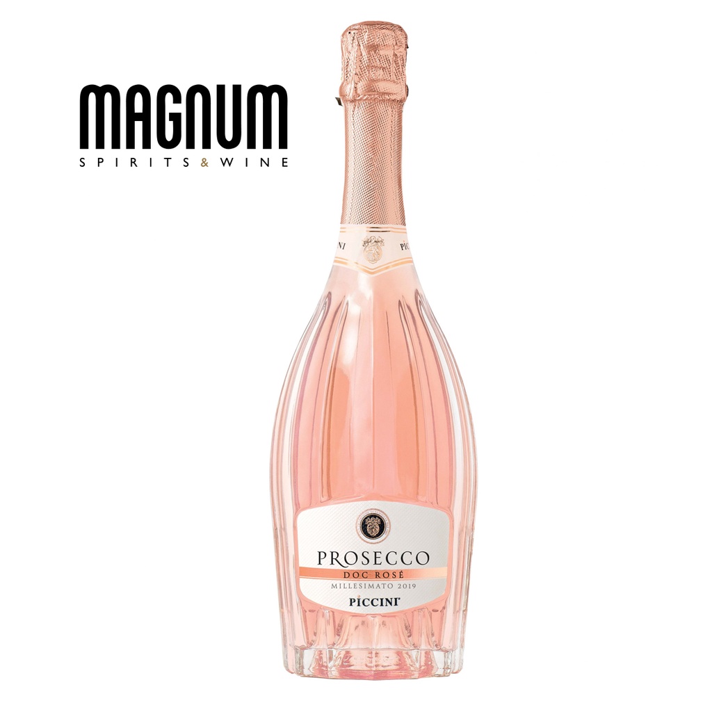 Piccini Prosecco Venetian Dress Rosé DOC 2022 | Veneto, Italy | 750ml ...