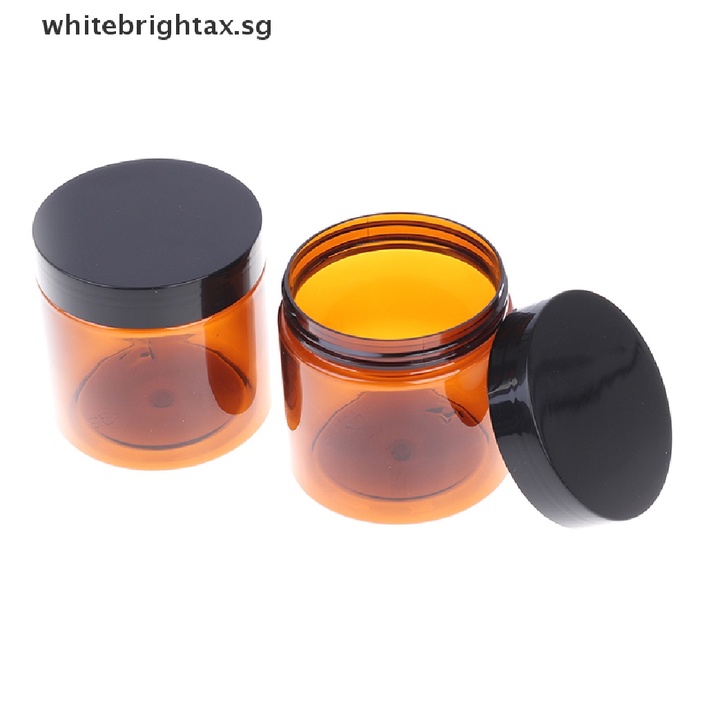 // best for home // 200ml Amber Brown Cosmetic Face Cream Bottles Lip ...