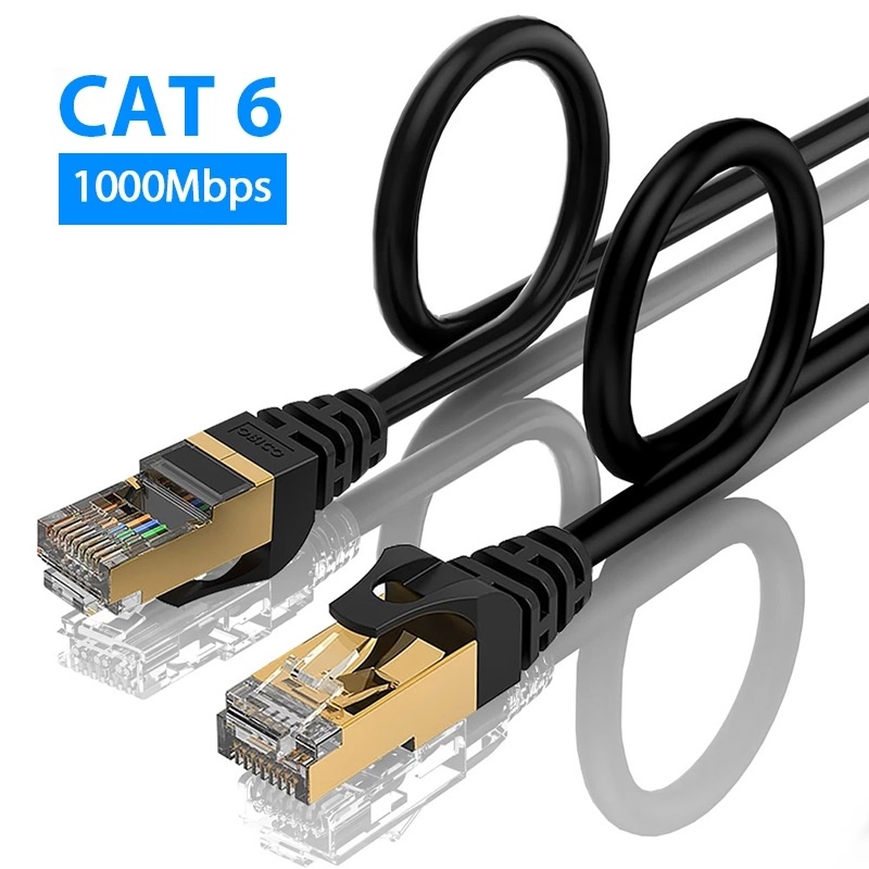 Benosem Metal Head CAT6 RJ45 Ethernet Cable UTP LAN Cable High-speed ...