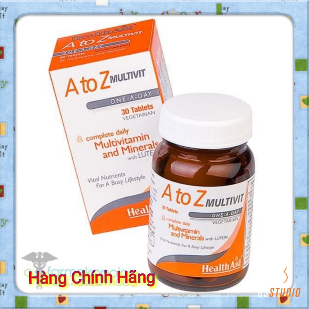 (Genuine) Healthaid A to Z Multivit Multivit Multivit Multivitamin oral ...