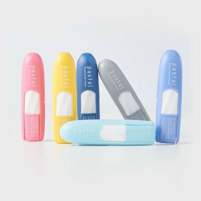 (2pc / 6pc) Set Pastel Pocket Inhaler (1.5ml) | Shopee Singapore