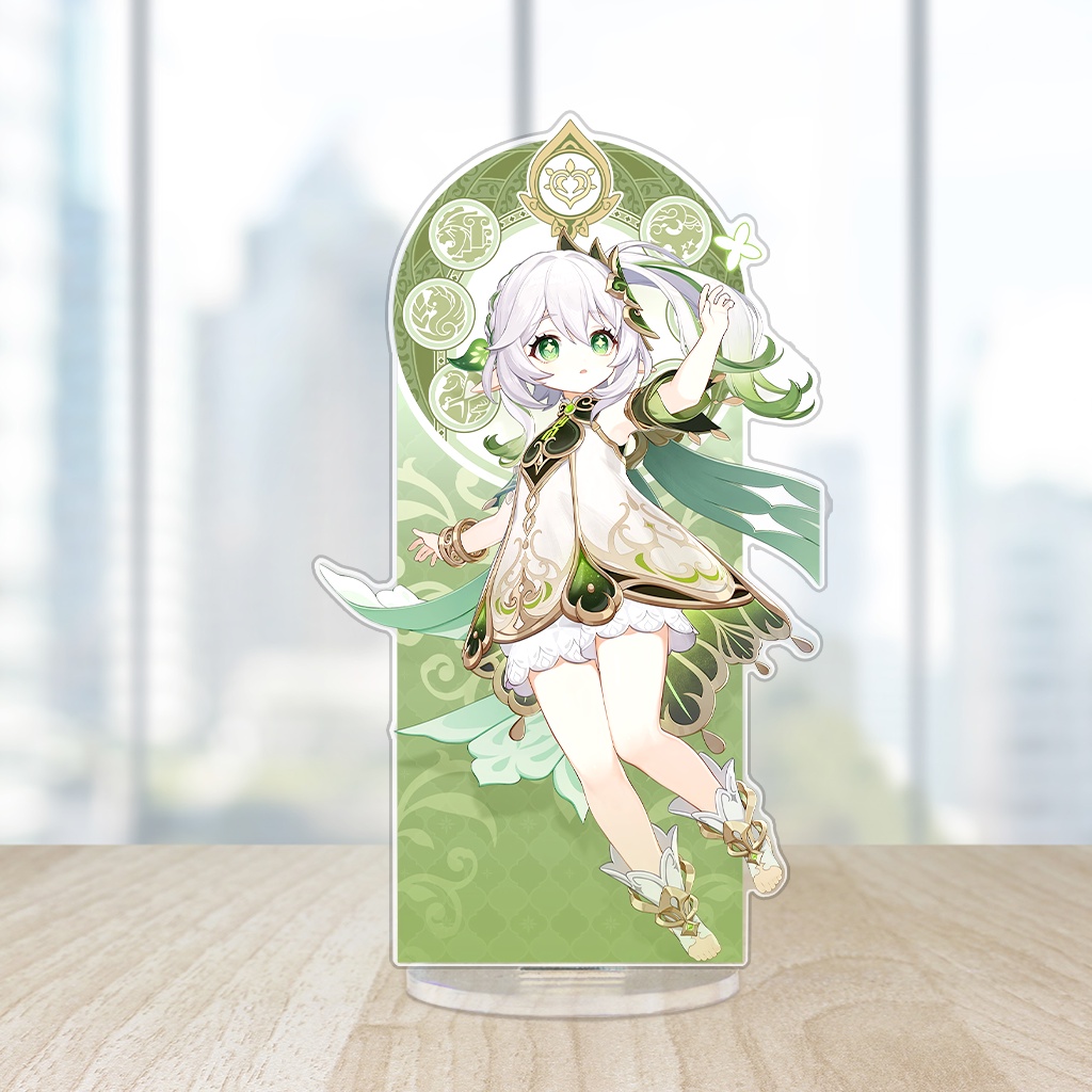 Standee mica Standee mica Model With Super Cute Nahida Genshin impact ...