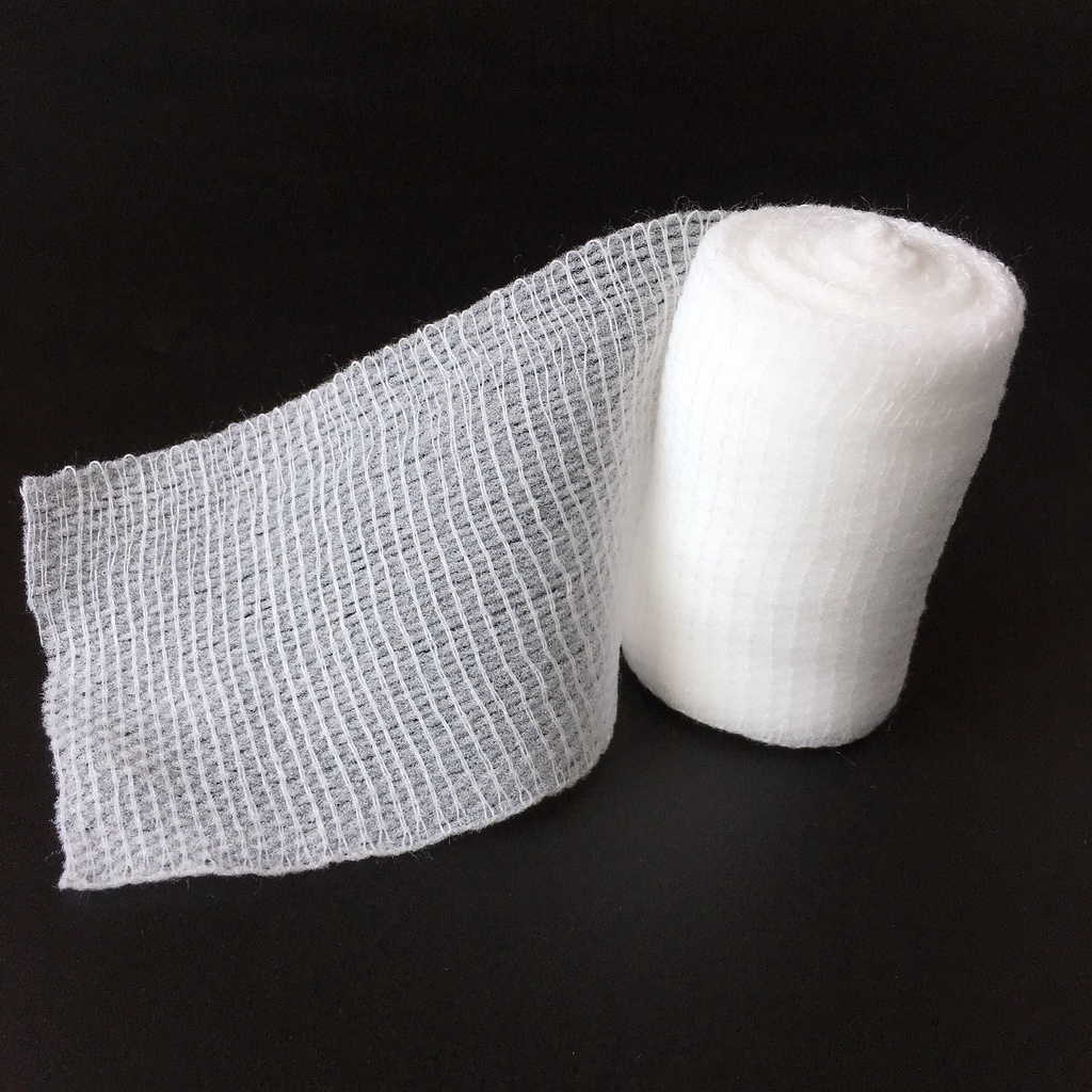 1 Rolls PBT Elastic Bandage Wrap Fixation Dressing Gauze First Aid ...