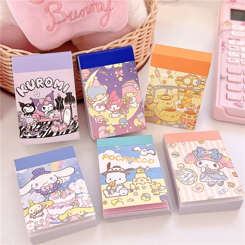 50pcs Sanrio Stickers Washi Paper Sticker Journal Scrapbook Decoration ...