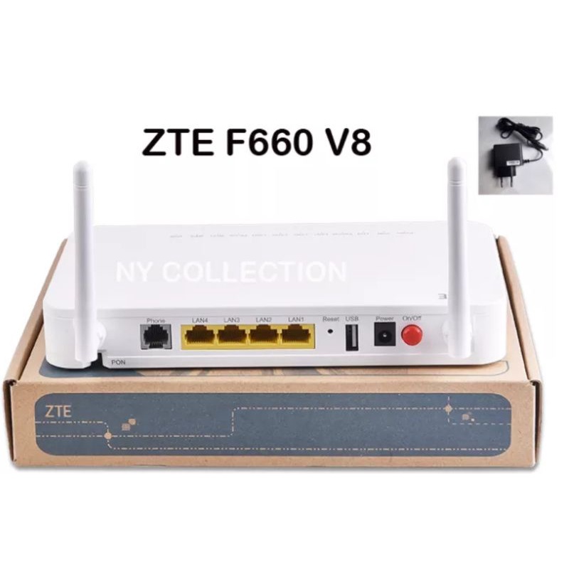 Modem ROUTER F660 GPON ONT V8 | Shopee Singapore