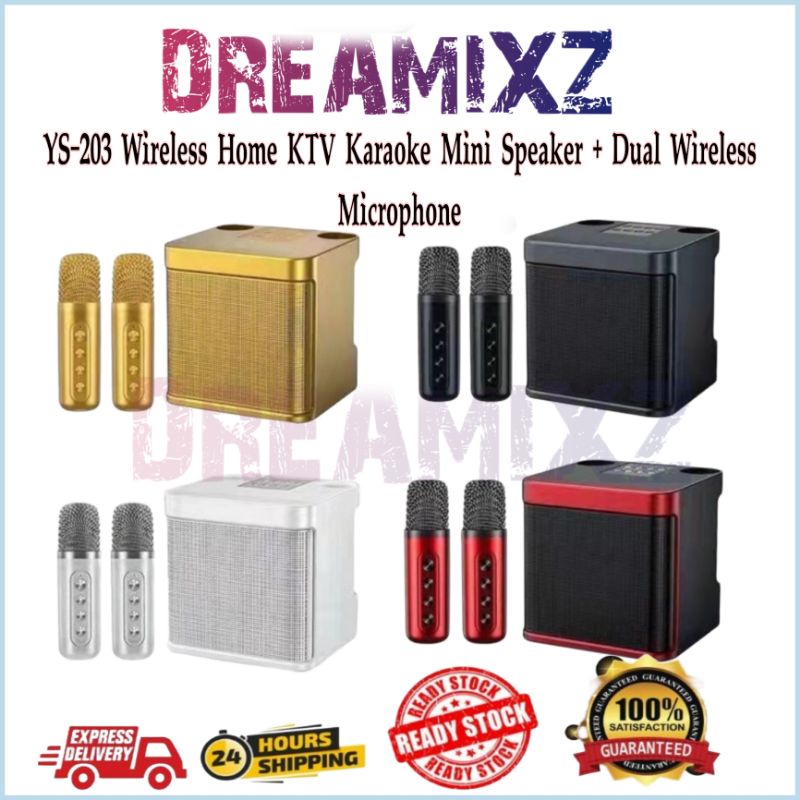 Su-Yosd YS-203/YS-213/YS-209/YS-102 Wireless Home KTV Karaoke Mini ...