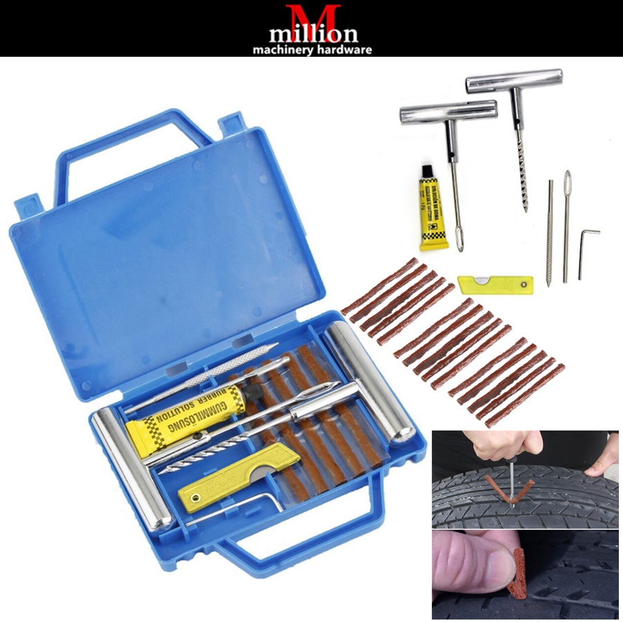 Tire Repair Tool Kit Automotive Automobile Car Tire Tyre Motorcycle ...