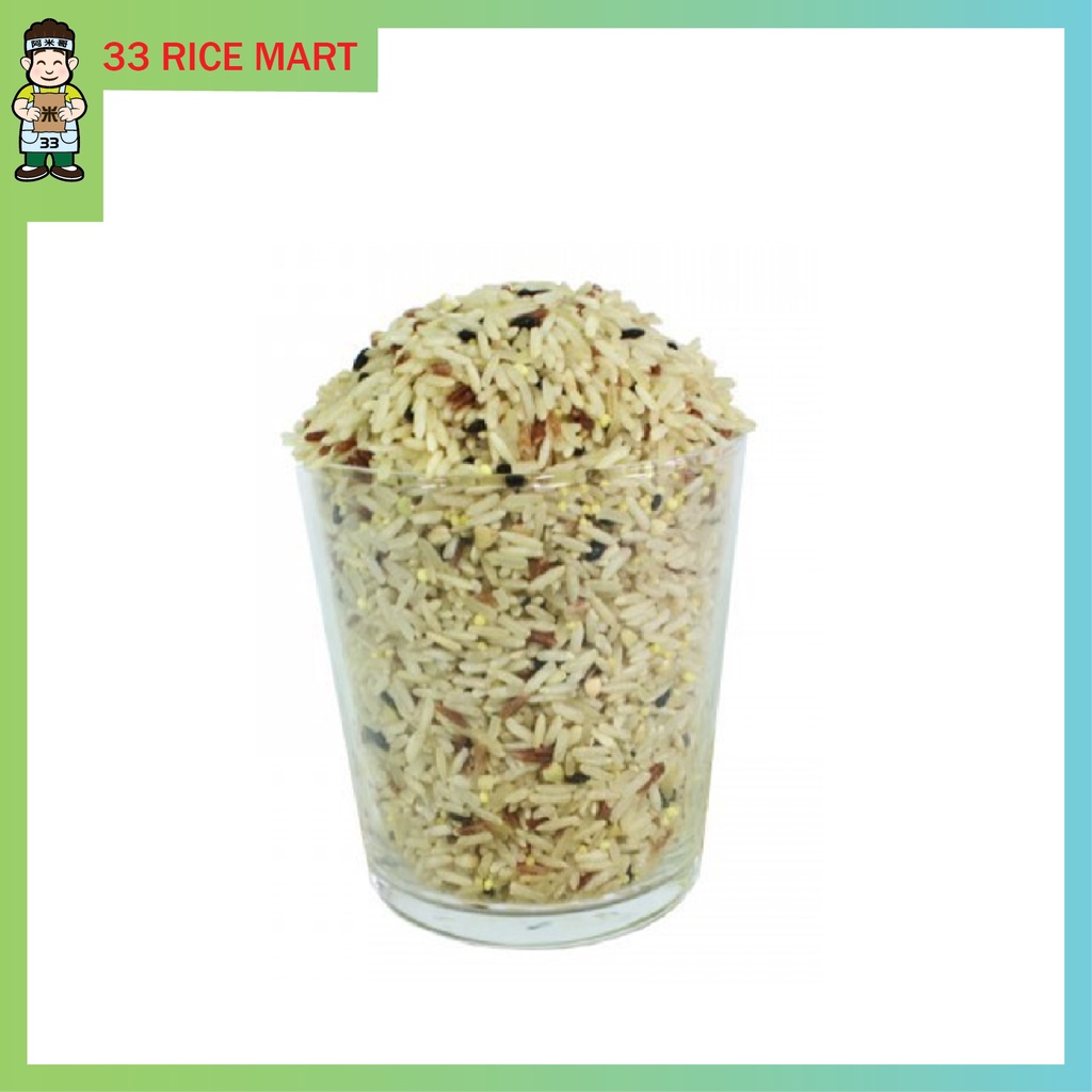 33 Rice Mart 10 Multi Grain Rice (1kg) | Shopee Singapore