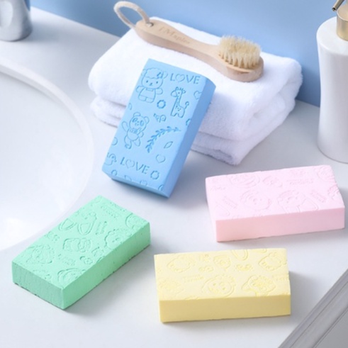 Sponge Bomb Scurf Body Scrub Scrubber (Assorted Colors) | Shopee Singapore
