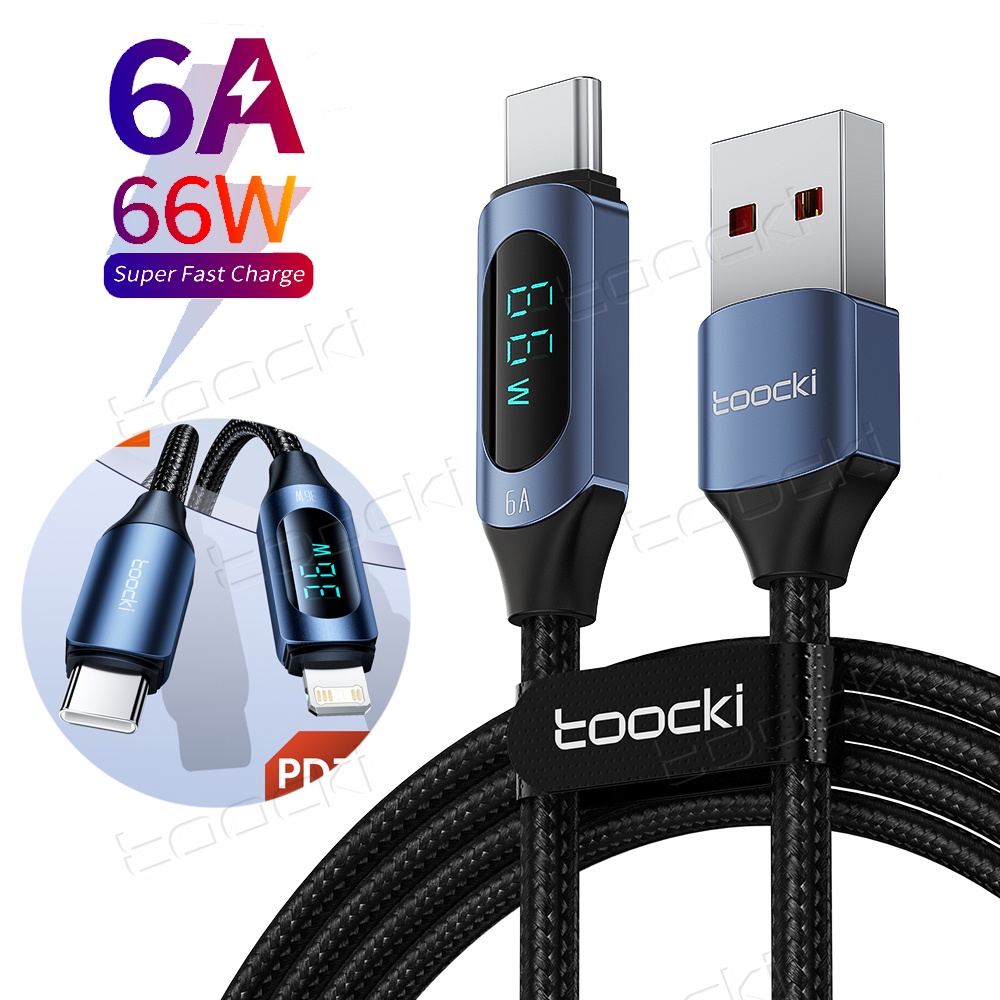 100W 6A Fast Charge Cable Quick Charge 4.0 PD USB/Type C to Type C ...