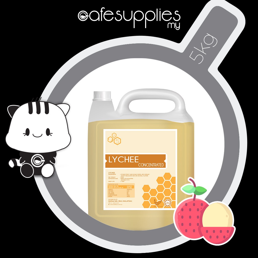 5KG LYCHEE SQUASH FRUIT JUICE / MINUMAN BALANG / DRINK BASE / SYRUP ...