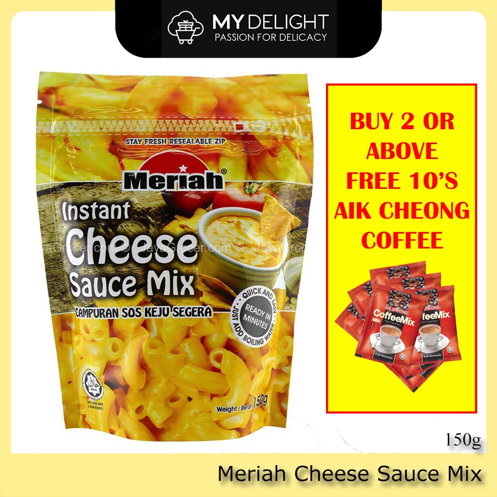 Meriah Instant Cheese Sauce Mix 150g Dressing Aussie Tropic Choice ...