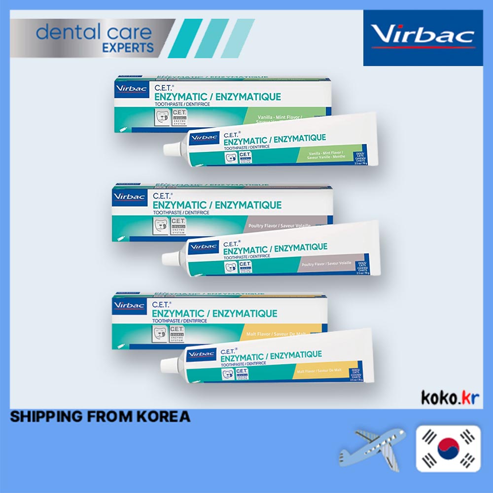 Virbac C.E.T. Enzymatic Toothpaste Removing Plaque and Tartar Buildup ...