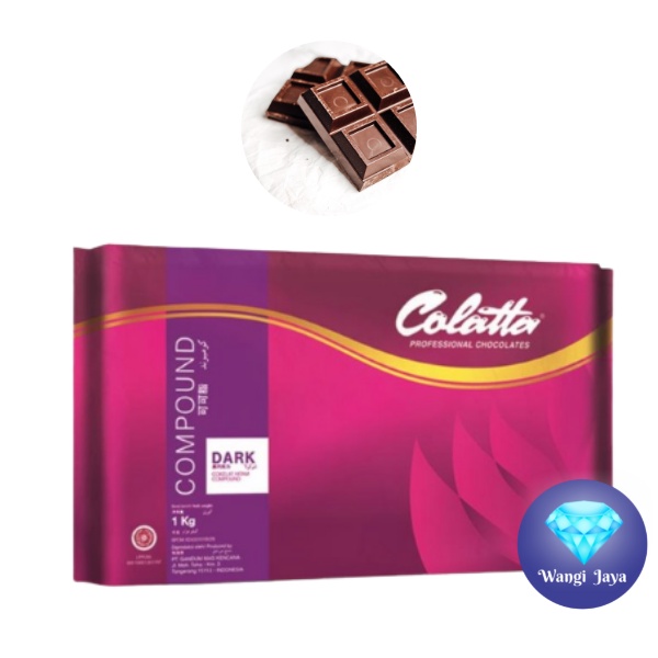 Most Delicious!! Colatta Dark CHOCHO 1Kg/Chocolates Dark Compound 1Kg ...