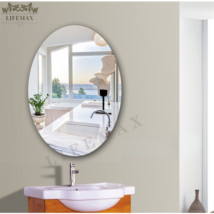 [SG Seller] Frameless Bathroom Mirror Vanity Mirror Toilet Mirror ...