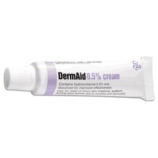 DermAid Cream 0.5% 15g - for Itching, Rashes due to Eczema, Dermatitis ...