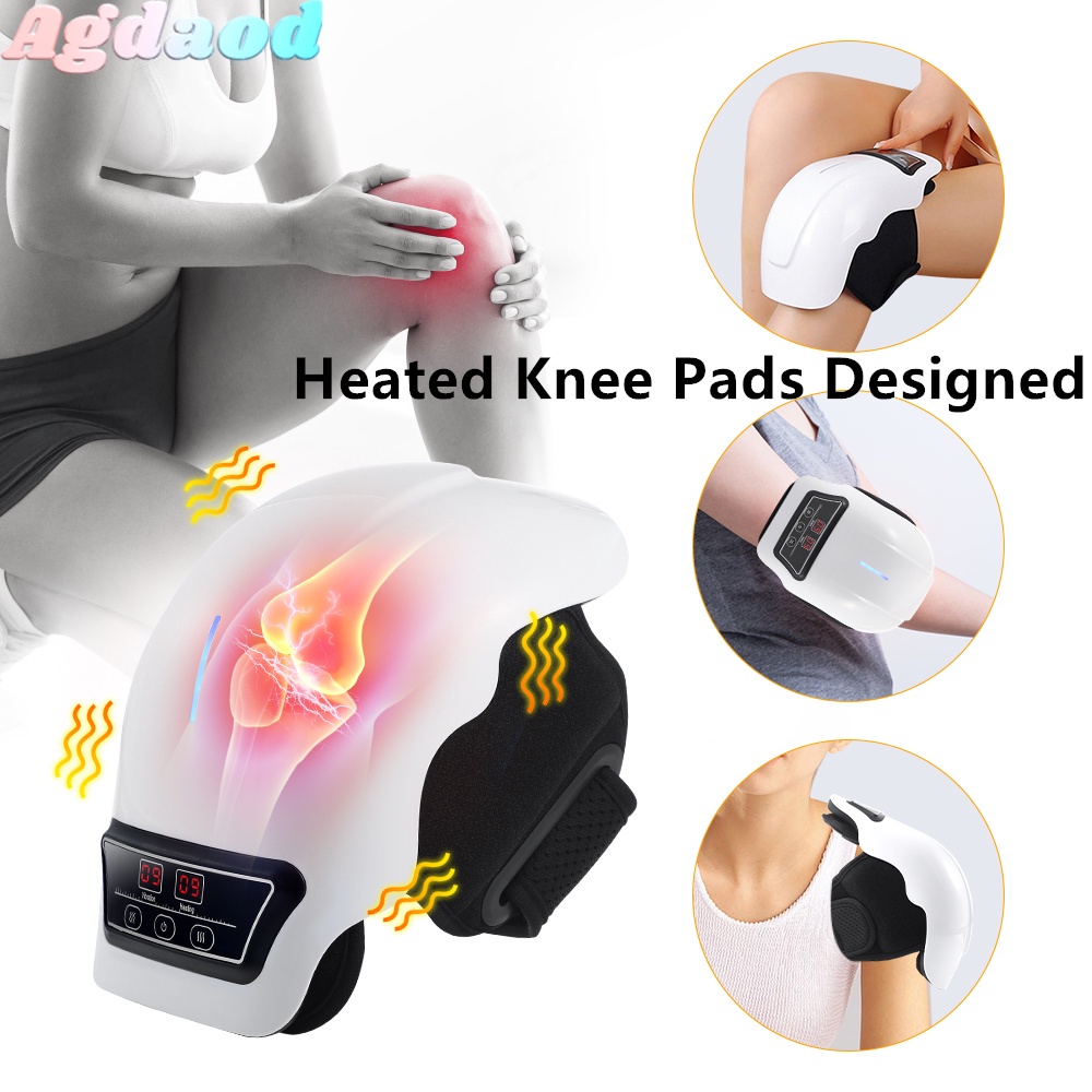 Agdoad Electric Knee Massager for Arthritis Infrared Heating Air ...