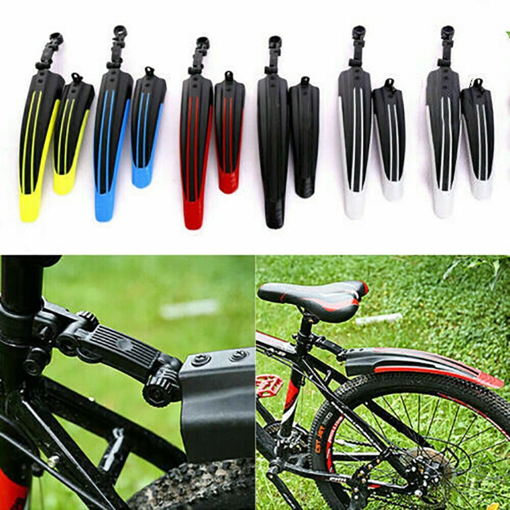 Bicycle Cycling Front / Rear Mud Guards Mudguard Set Mountain Bike Tire ...